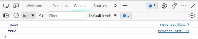 JavaScript හි String Array 10013_5