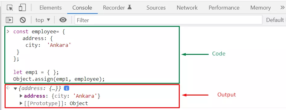 JavaScript Object.assign() နည်းလမ်း | ရှင်းပြသည်။ 10019_3