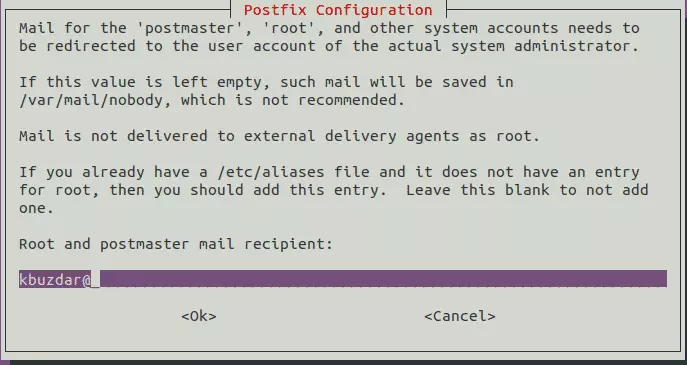 በኡቡንቱ 20.04 ላይ Postfix ን ይጫኑ 10041_6
