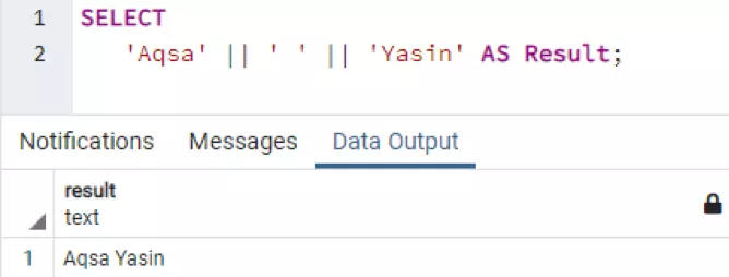 Làm cách nào để kết hợp trong PostgreSQL? 10045_5