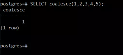 PostgreSQL میں Coalesce کیا ہے؟ 10047_2