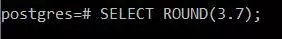 Paano ako mag-round sa PostgreSQL? 10055_3