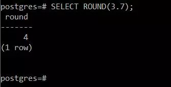 PostgreSQLలో నేను ఎలా రౌండ్ చేయాలి? 10055_4