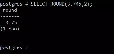 Paano ako mag-round sa PostgreSQL? 10055_6