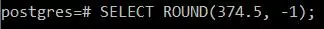 Paano ako mag-round sa PostgreSQL? 10055_7