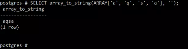 PostgreSQL Array ho String 10056_10