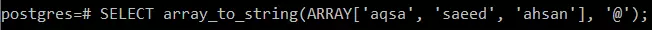 PostgreSQL Array ho String 10056_7