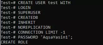 ເຈົ້າສ້າງຜູ້ໃຊ້ Postgres ໃໝ່ໄດ້ແນວໃດ? 10060_18