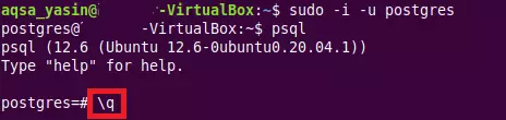 Bii o ṣe le bẹrẹ PostgreSQL ni Linux? 10063_9