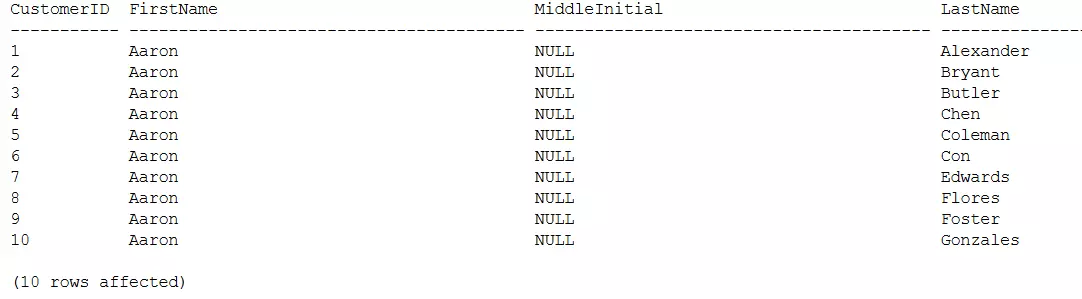Функція SQL Server Isnull 10069_3