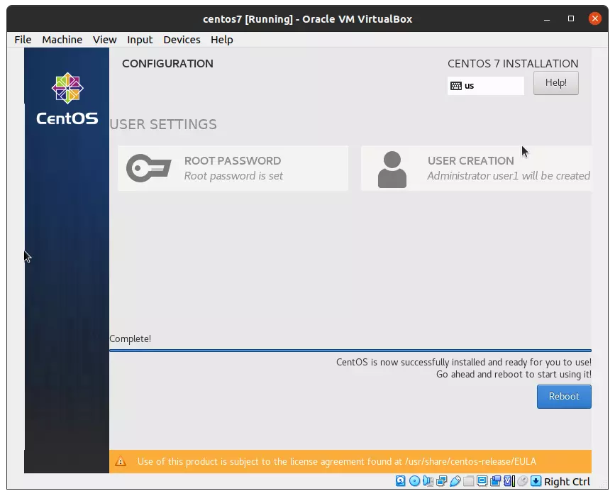 如何在 Virtual Box 上安装 CentOS 7 100_19