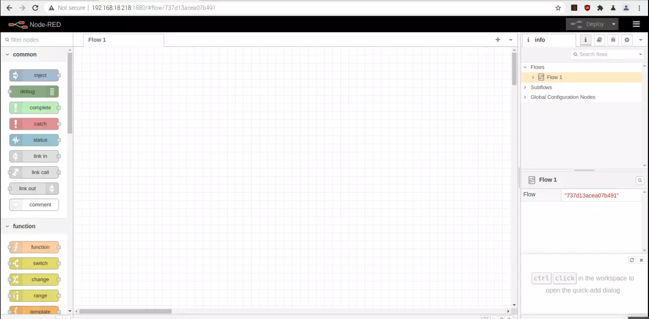 Giunsa i-install ang Node-Red sa Raspberry Pi 10112_8