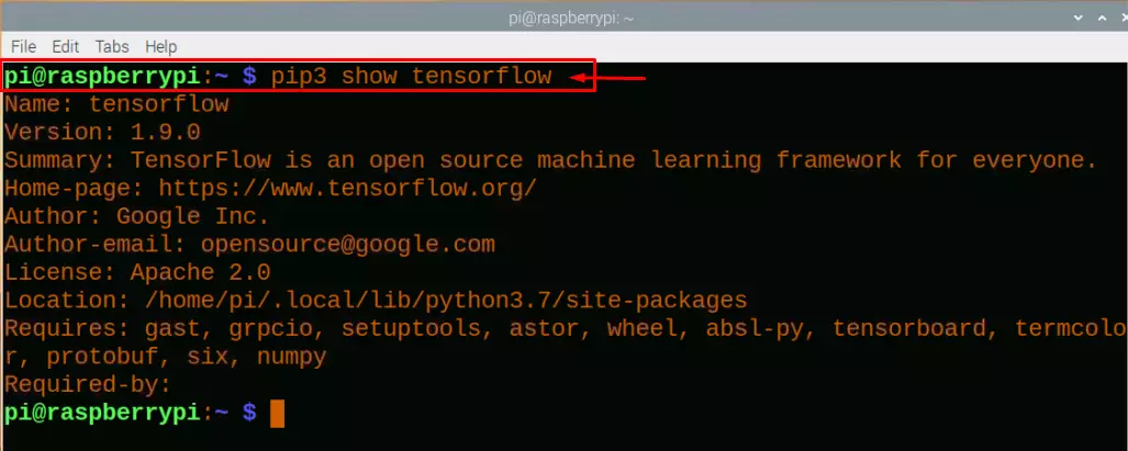 Raspberry Pi-de TensorFlow-y nädip gurmaly 10114_5