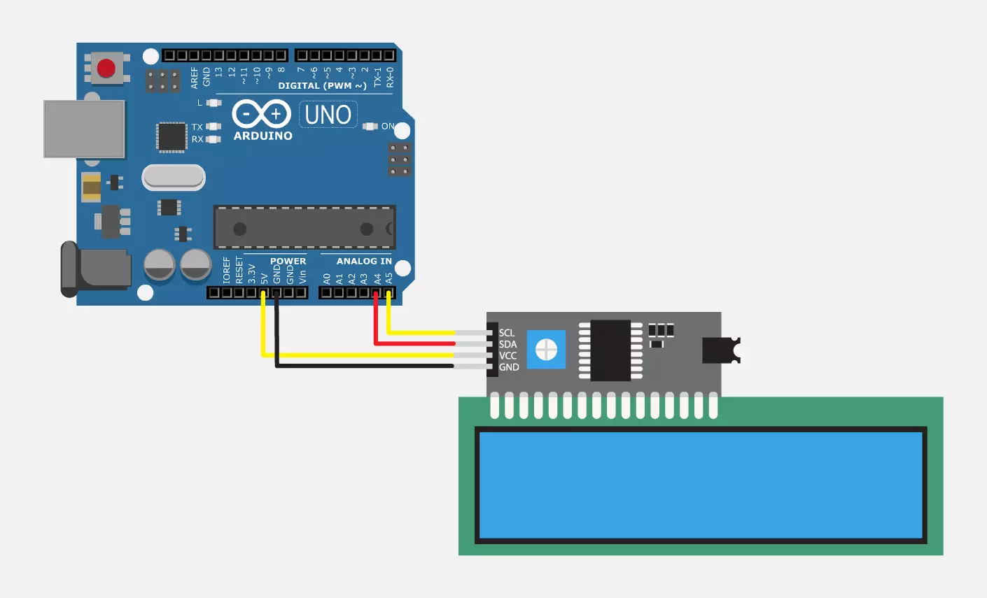 Kā savienot LCD ar Arduino, izmantojot I2C moduli 10124_4