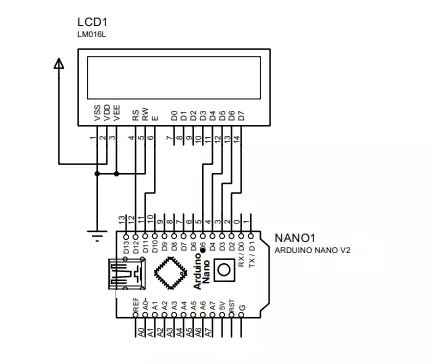 Hur man kopplar ihop LCD-skärmen med Arduino Nano 10125_2