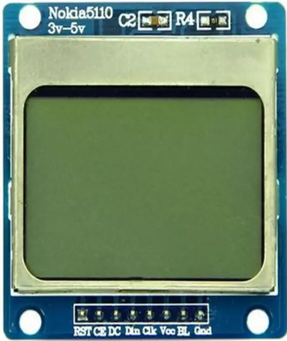 ಯಾವ ವಿಧದ LCD ಗಳು Arduino ಬೆಂಬಲಿಸುತ್ತದೆ 10126_5