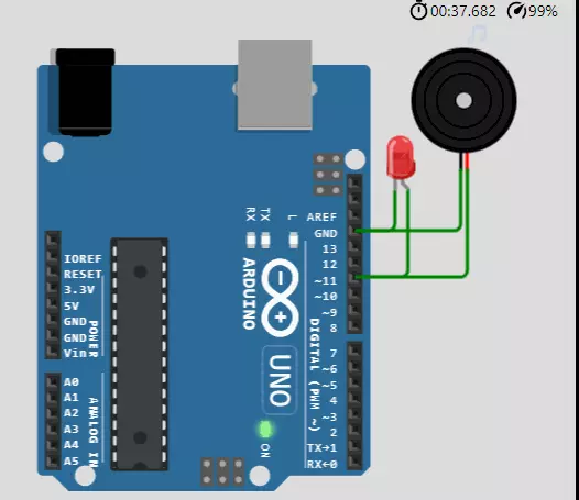 Cách giao diện một Buzzer với Arduino 10139_4