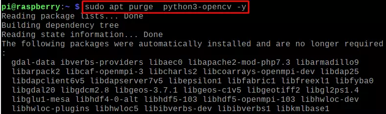 “Raspberry Pi” operasiýa ulgamyna “OpenCV” -ni nädip gurmaly 10145_4