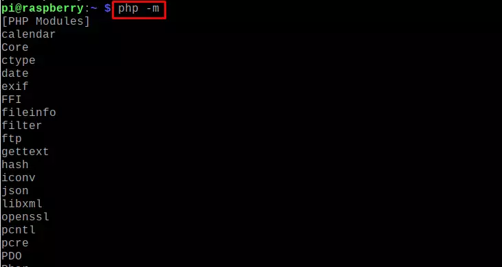 Hvordan installere nyeste PHP på Raspberry Pi 10154_9