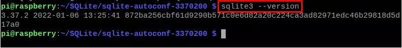 Yuav ua li cas rau nruab thiab teeb tsa SQLite ntawm Raspberry Pi 10155_9