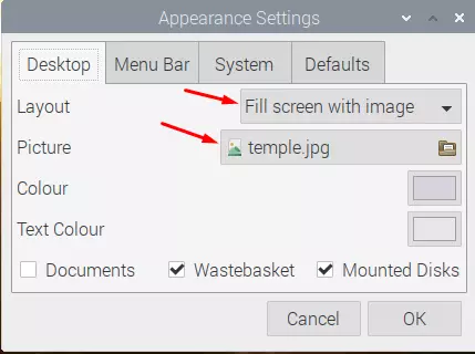 Hvordan endre bakgrunnsbilde på Raspberry Pi 10157_3