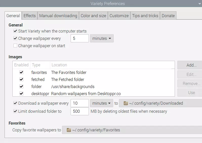 Como mudar o papel de parede no Raspberry Pi 10157_9