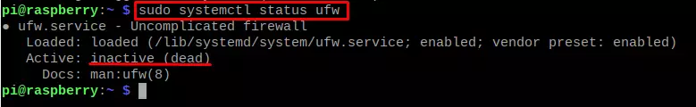 Nigute washyiraho firewall ya UFW kuri Raspberry Pi 10158_3