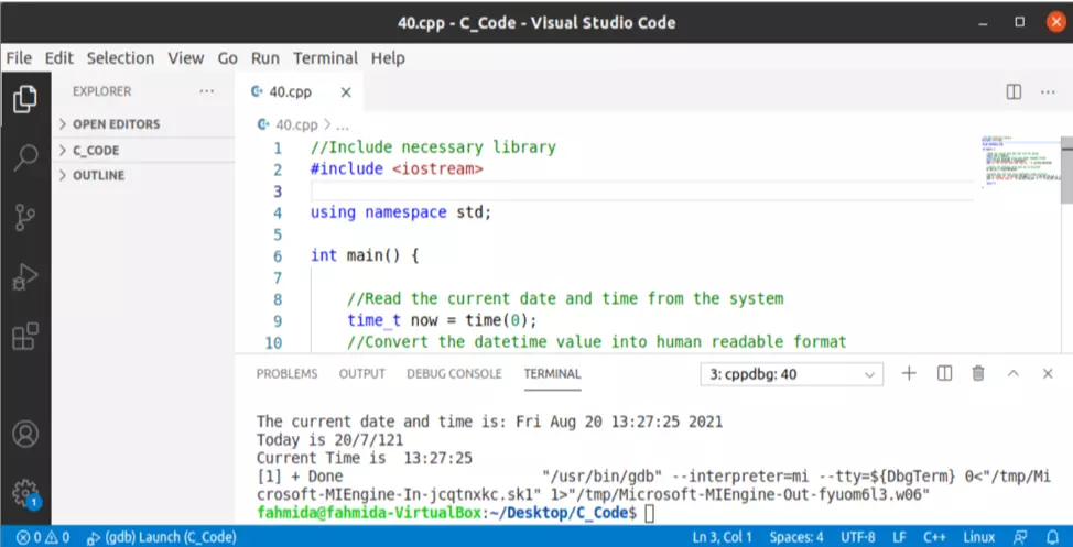 C ++ ପ୍ରୋଗ୍ରାମିଂ ଉଦାହରଣ | 10189_29