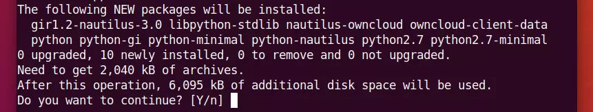 Manadjè Fichye Linux ak Entegrasyon OwnCloud 10199_14