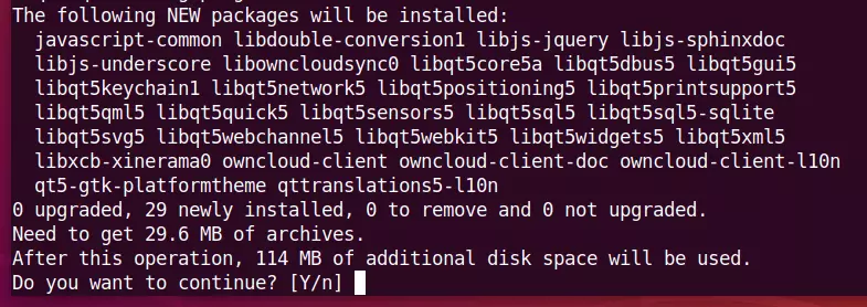 Manadjè Fichye Linux ak Entegrasyon OwnCloud 10199_3