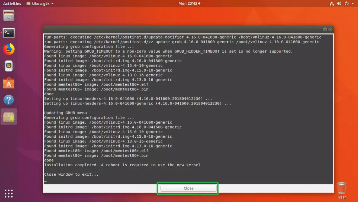 Phucula i-Kernel ku-Ubuntu 18.04 1021_15