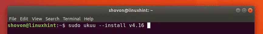 Përditësoni kernel në Ubuntu 18.04 1021_22