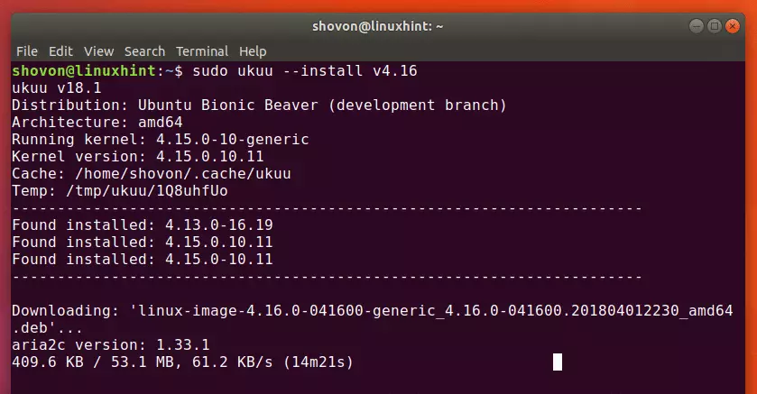 Mettre à niveau le noyau sur Ubuntu 18.04 1021_23