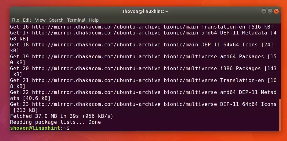 Phucula i-Kernel ku-Ubuntu 18.04 1021_5