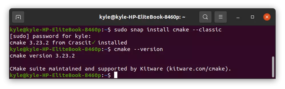 เริ่มต้นใช้งาน CMake และ CPack บน Linux 1023_1