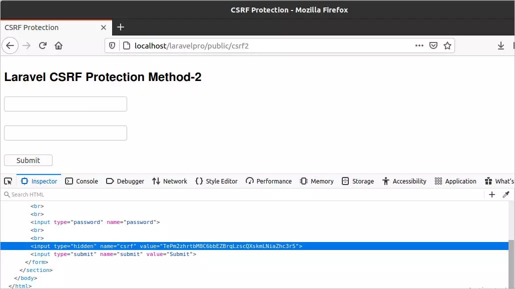 Laravel CSRF коргоо 10246_2