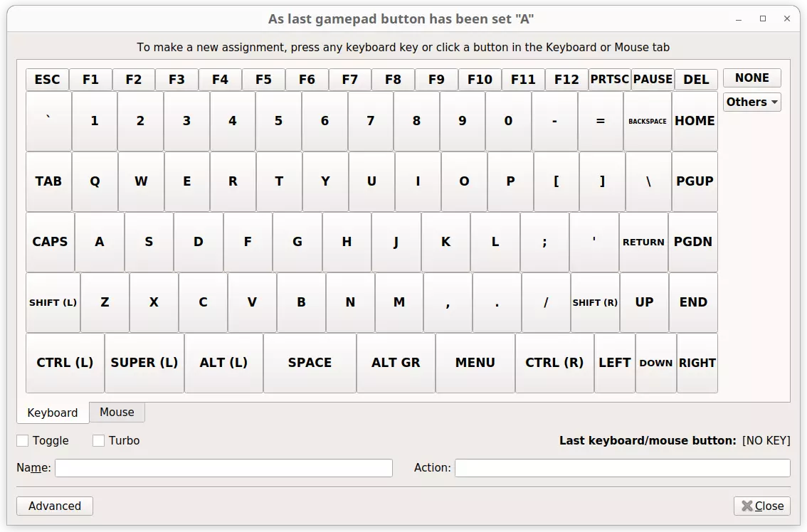 Як усталяваць і выкарыстоўваць AntiMicroX Gamepad Mapper у Linux 1024_9