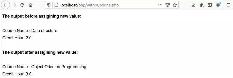 Bagaimana untuk mengklon objek dalam PHP