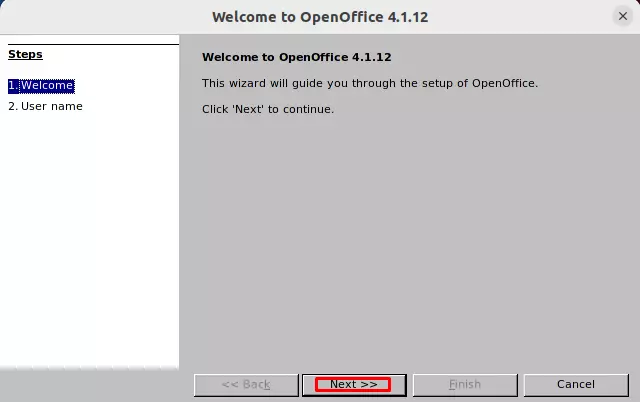 როგორ დააინსტალიროთ Apache OpenOffice Ubuntu 22.04-ზე და Linux Mint 20-ზე 1026_12