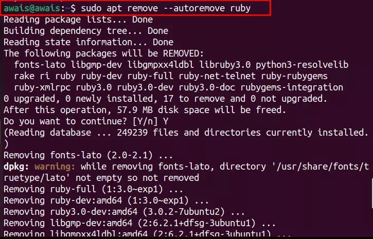 3 leiðir til að setja upp Ruby á Ubuntu 22.04 10273_17