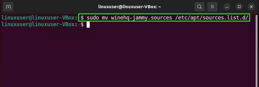 Giunsa ang pag-install ug pag-configure sa Wine sa Ubuntu 22.04 1027_6