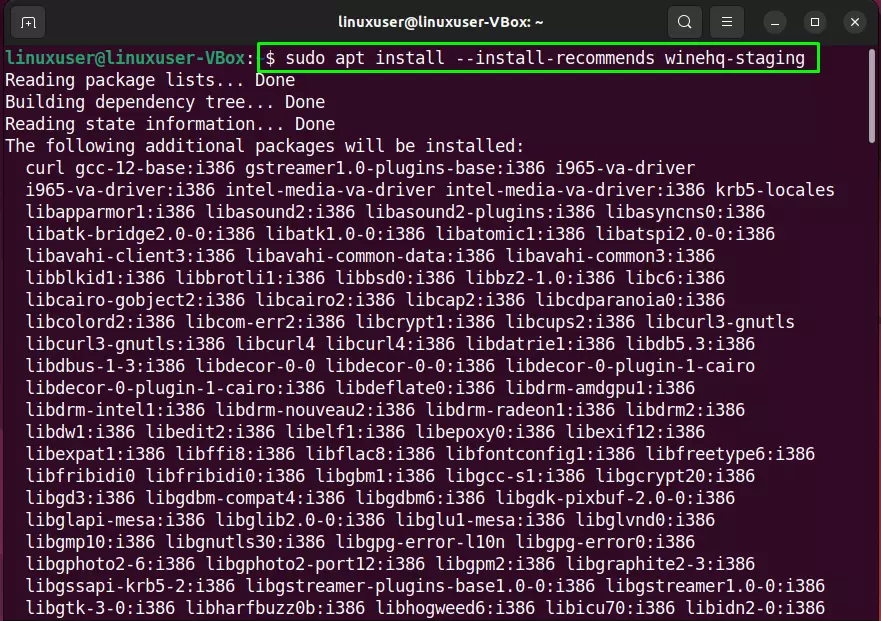 Ubuntu 22.04 da Wine-ni qanday o'rnatish va sozlash 1027_9