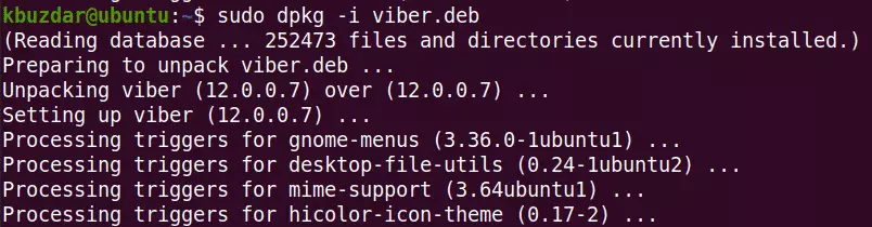 Sida loo rakibo Viber Linux 10285_1