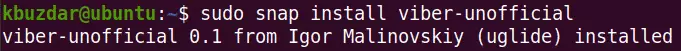 Linux에 Viber를 설치하는 방법 10285_3