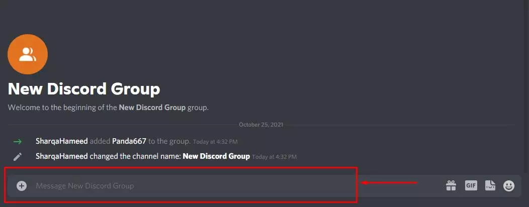 كيفية إنشاء مجموعة في Discord 10316_16