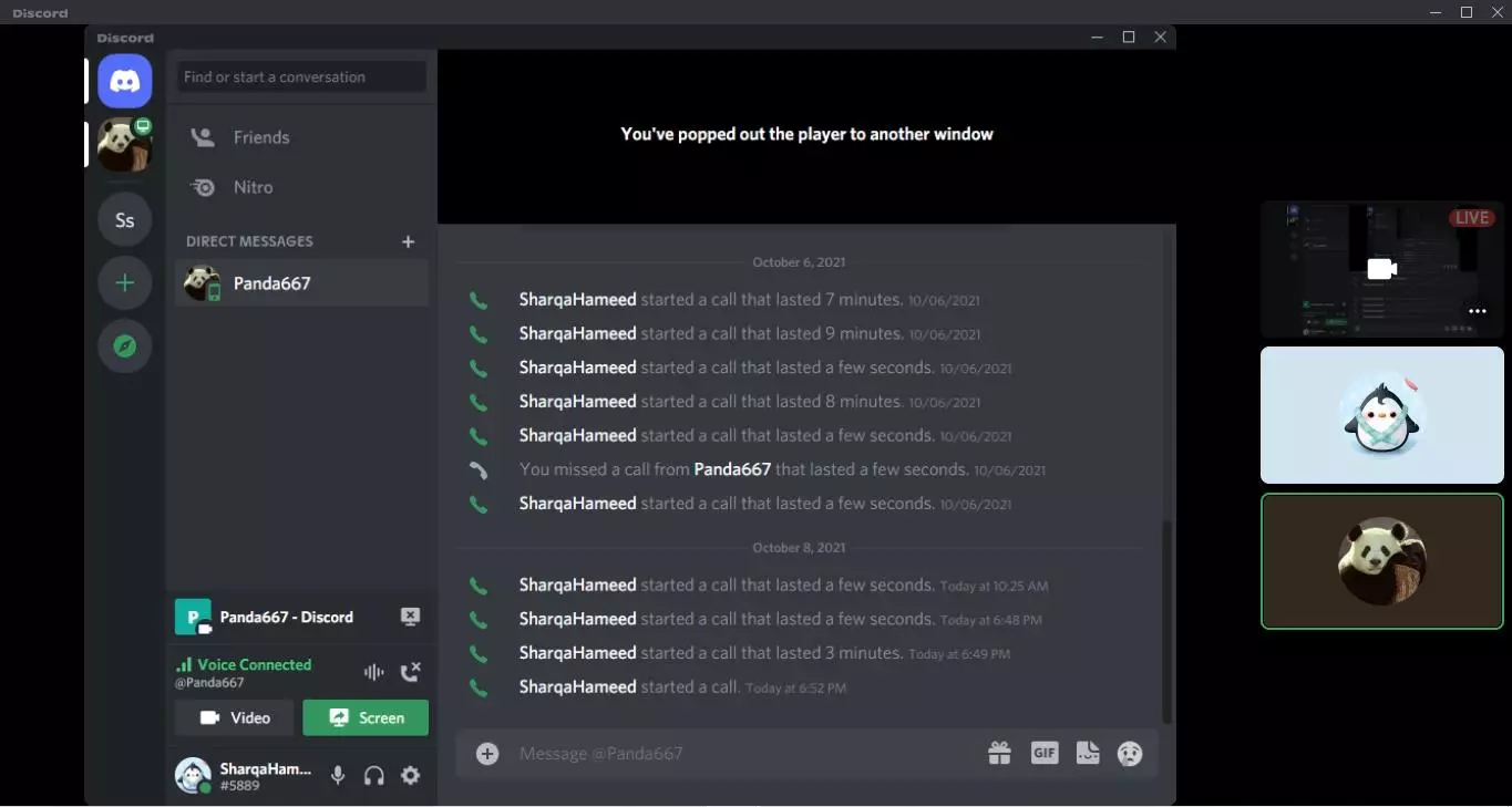 Mokhoa oa ho thusa ho arolelana skrini ho Discord Server 10317_12