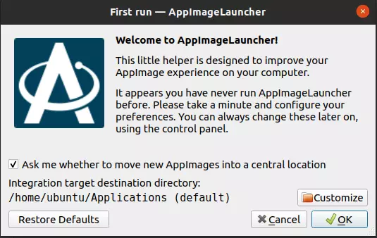 Ako používať AppImageLauncher 1033_5