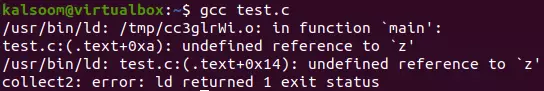 CでのExternの使用法は何ですか? 10342_8