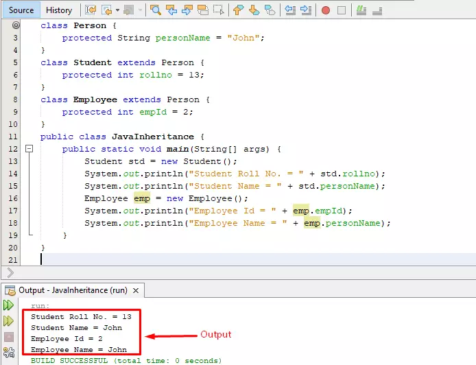 Tipos de herdanza en Java | Explicado 10395_4