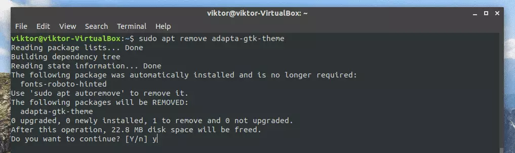 Installieren Sie Adapta Theme Ubuntu 10415_17